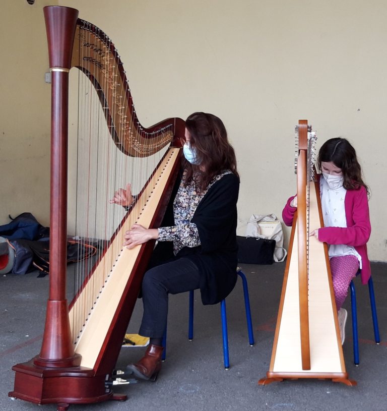 Découverte de la harpe – Ecole Sainte Anne