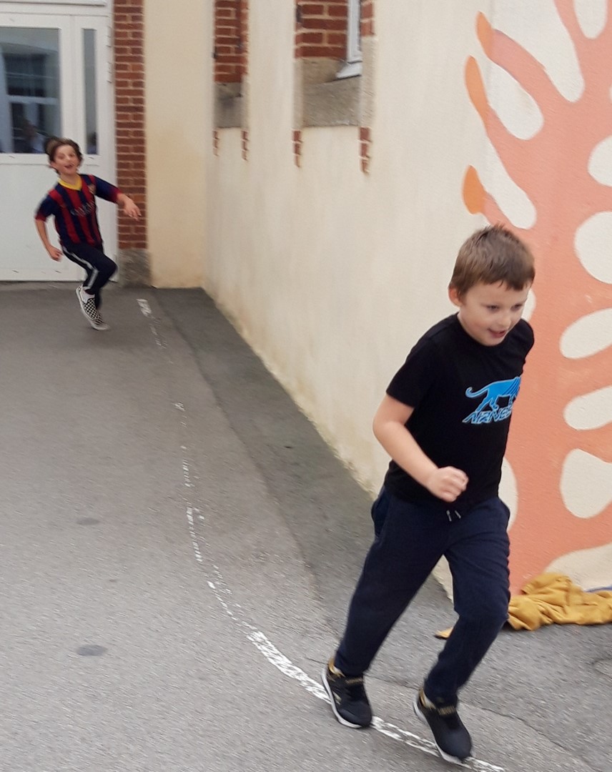 La course longue en CE1-CE2 – Ecole Sainte Anne